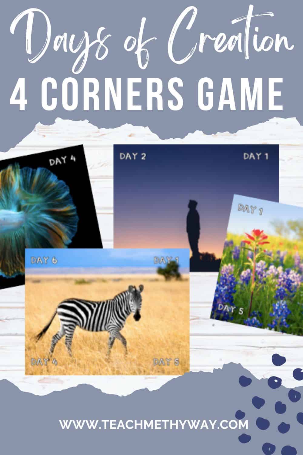 Days of Creation Genesis Game - Teach Me Thy Way