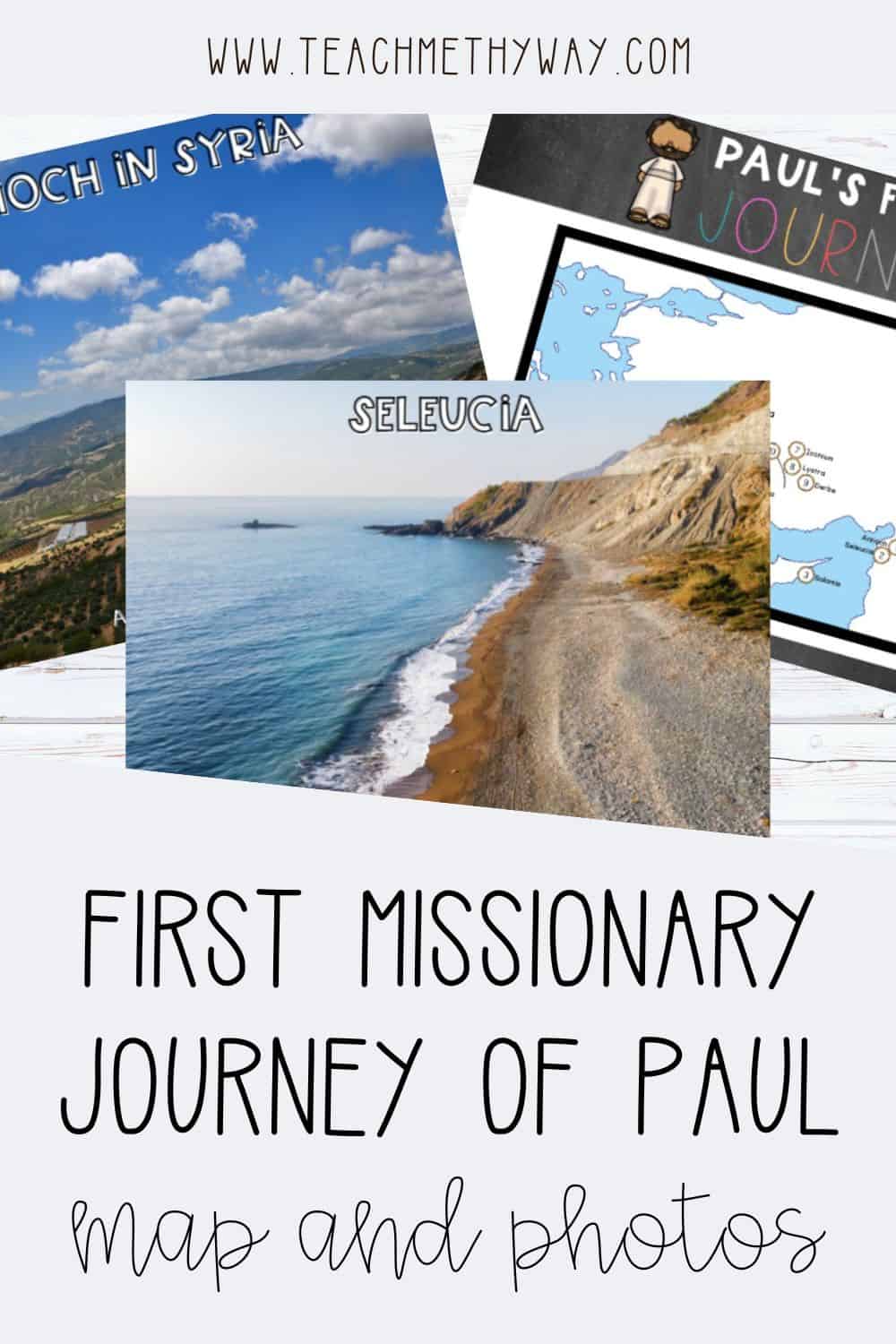 First Missionary Journey of Paul Map and Photos - Teach Me Thy Way