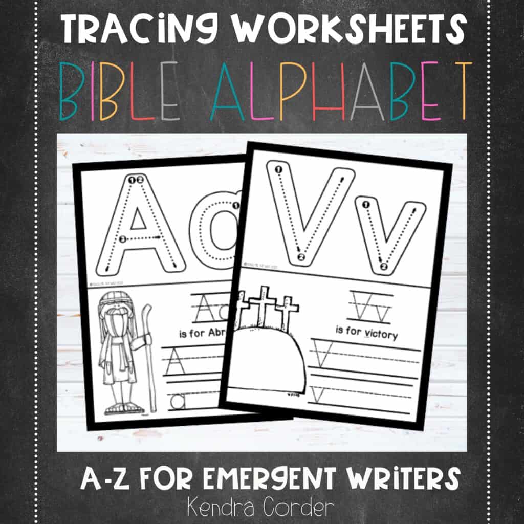 Bible Printable Freebie: ABC Worksheets - Teach Me Thy Way