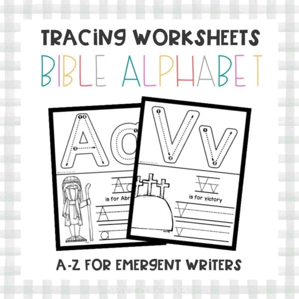 Bible Printable Freebie: ABC Worksheets - Teach Me Thy Way