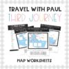Map Paul's Third Missionary Journey Worksheets - Teach Me Thy Way