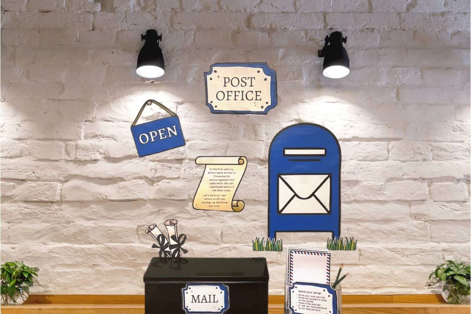 Letters to Christians Interactive Bible Bulletin Board - Teach Me Thy Way