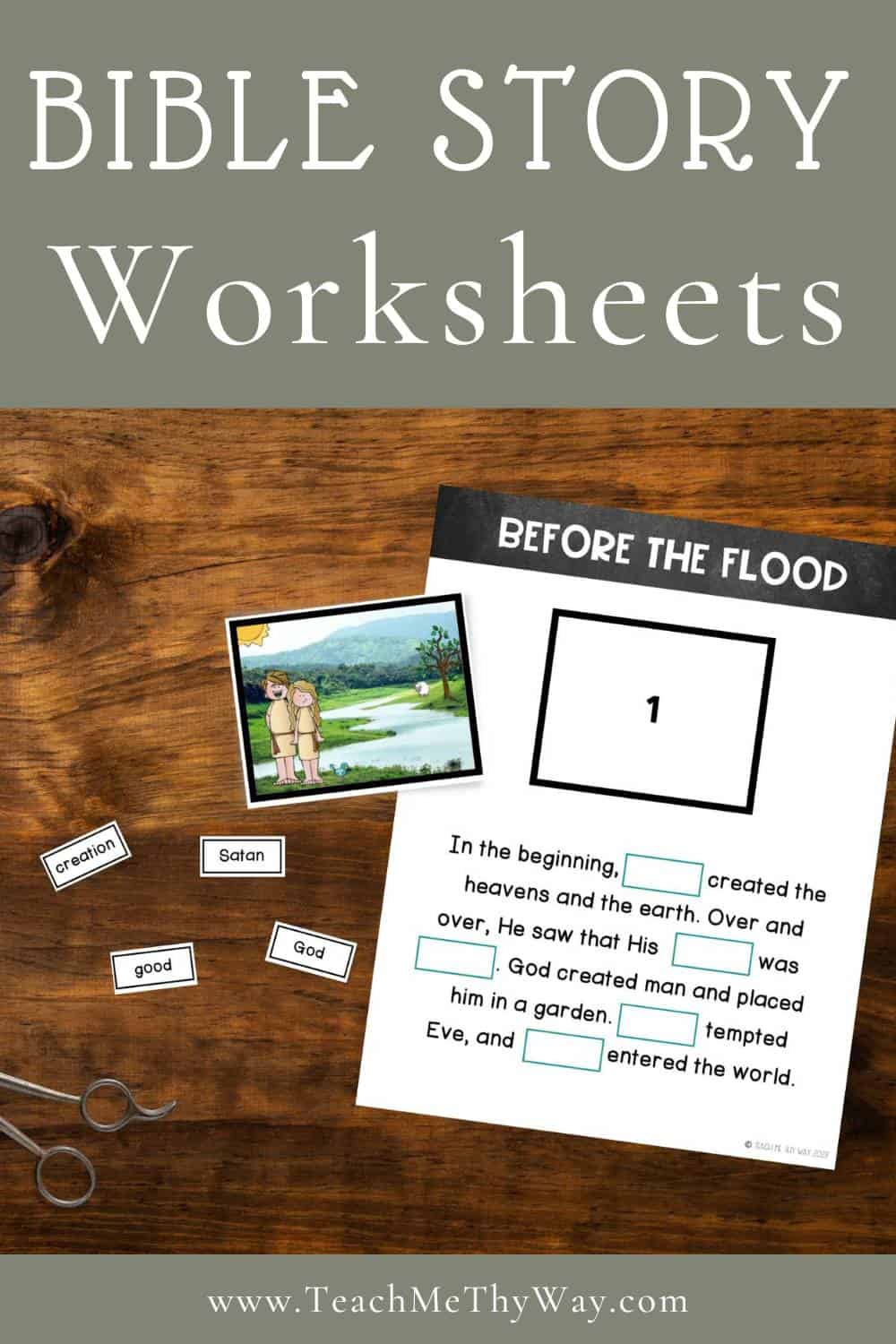 Bible Story Worksheets - Teach Me Thy Way