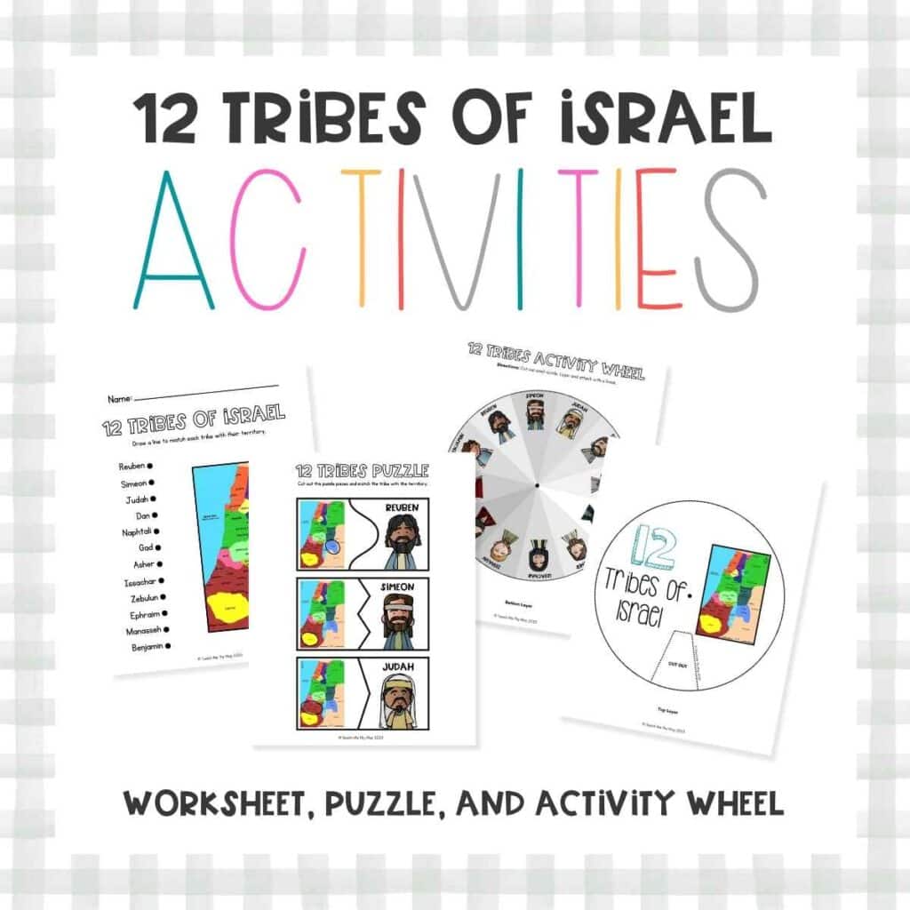 12 Tribes of Israel Activities - Teach Me Thy Way