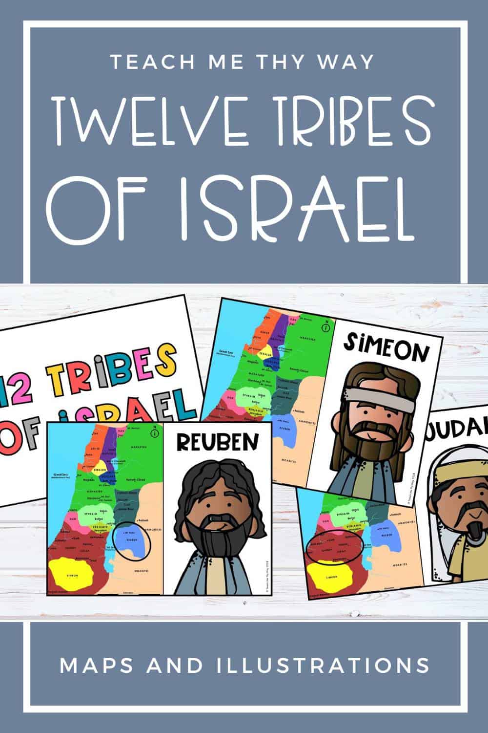 12 Tribes of Israel Visuals - Teach Me Thy Way