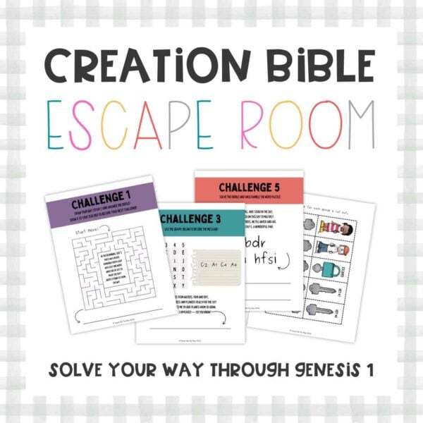 Creation Bible Escape Room - Teach Me Thy Way